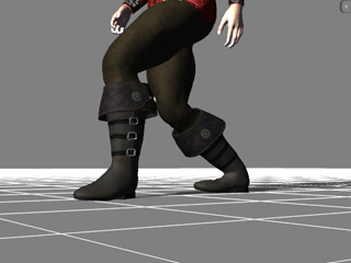 Fine-Tuning the Pose of the Converted Character