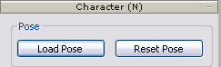 Exporting Postured Characters in OBJ Format
