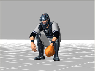 Exporting Postured Characters in OBJ Format
