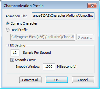 Batch Motion Conversion - Motions from Different Source or with ...