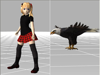 Converting Non-Human Creatures with Animations