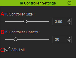 IK Controller Settings