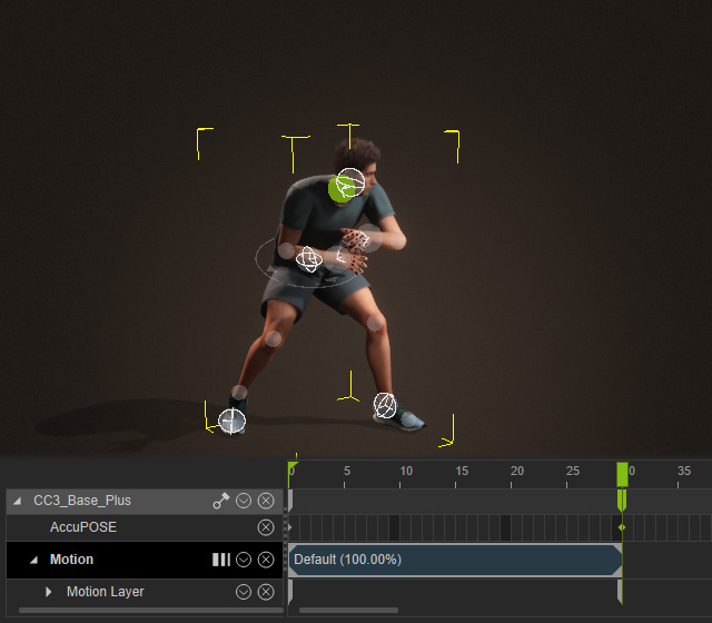 Keyframing with Control Panel