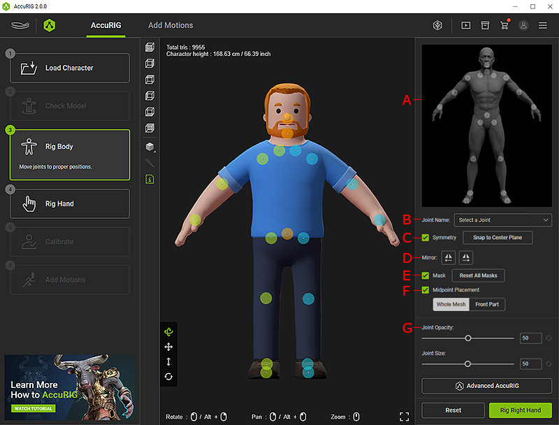 Rig Body Step