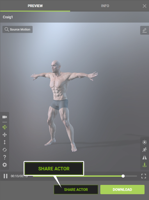 Embedding the ActorCore Viewer