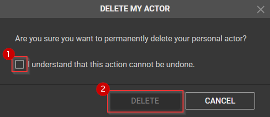 Deleting Actors