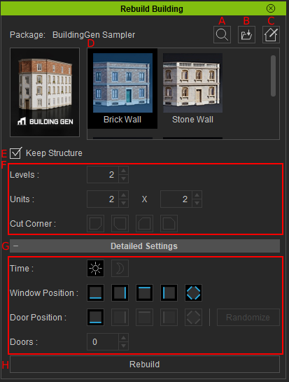 Rebuilder Interface