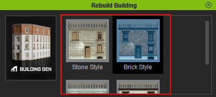 Rebuilding structures