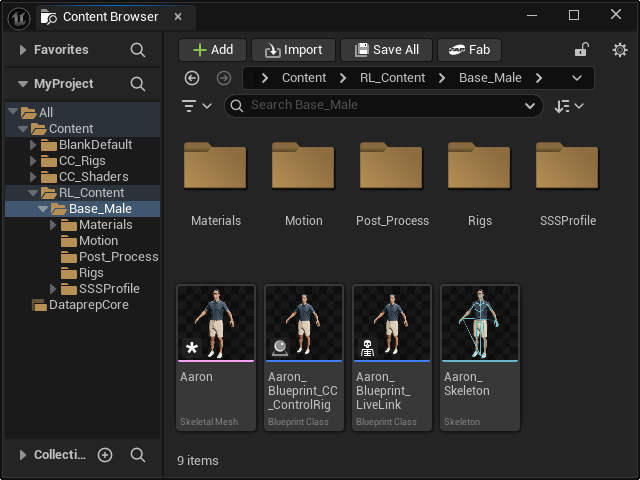 Importing Character FBX Files to Unreal Engine