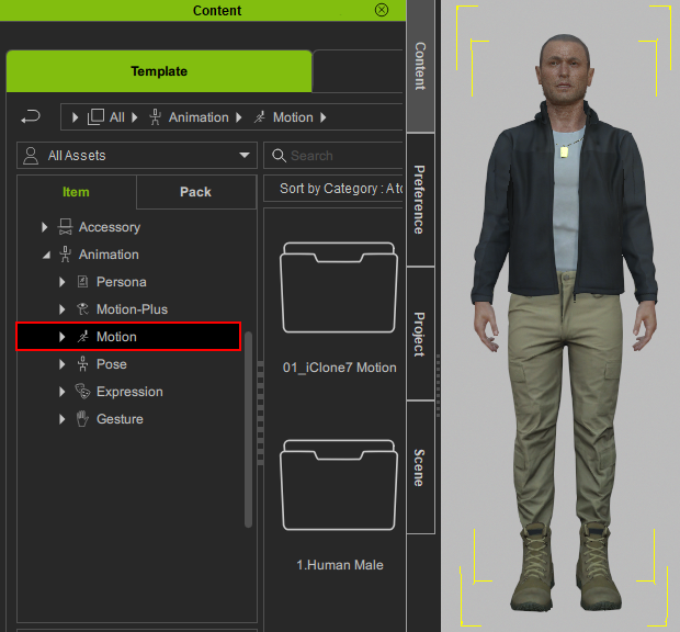 Exporting and transferring animated models from iClone or Character ...