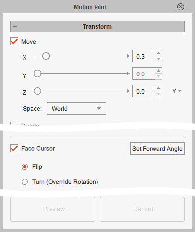 Creating Flocking Animation with Puppet Stage Panel