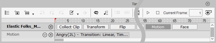 Replacing Motion Clips
