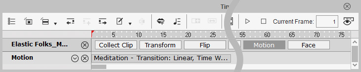 Replacing Motion Clips