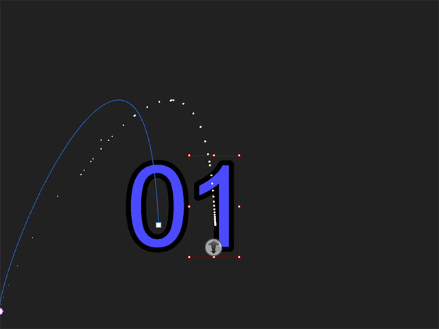 Scattering Objects with Move Offset Keys