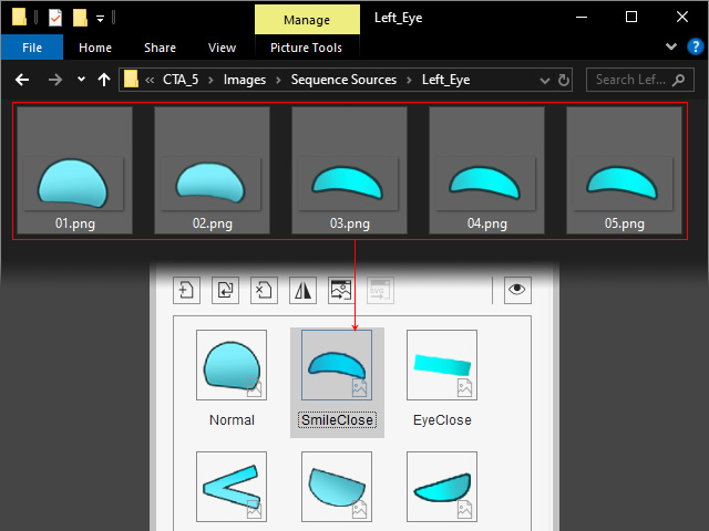 Creating Character Sprites of Sequence Animation with Sprite Editor