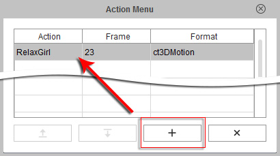 Setting Custom Default Pose with Action Menu