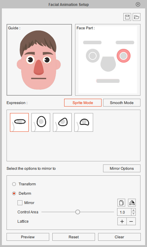 Using Sprite and Smooth Mode Together