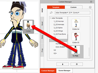 Changing Parts of a Character