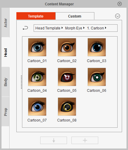 Eye Template Gallery