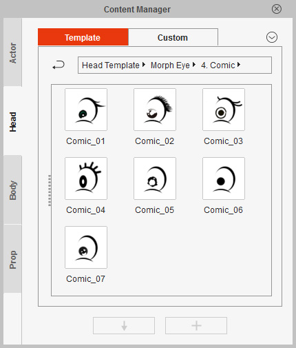 Eye Template Gallery