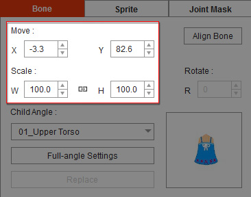 Using Bone Tab