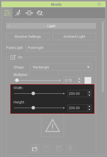 Creating Light with Custom Shape