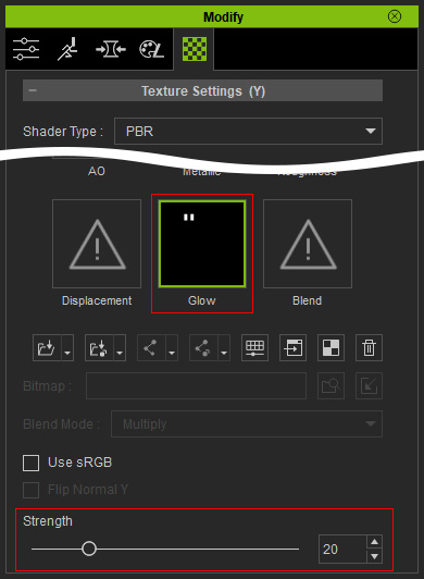 Glow Texture for GI