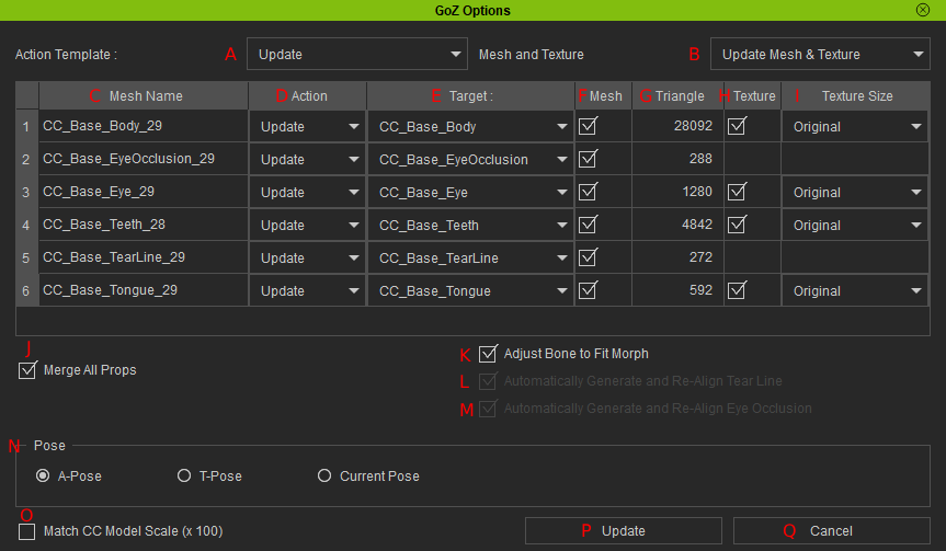 GoZ Plus User Interface Introduction