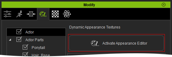 Launching Appearance Editor