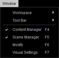Main Menu - Window