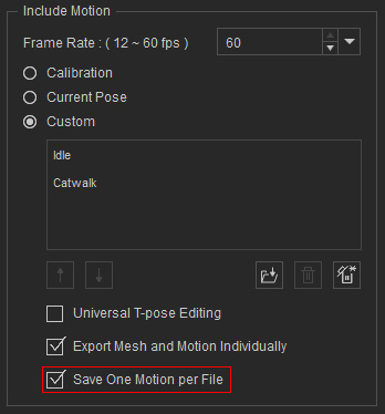 Saving One Take Per File