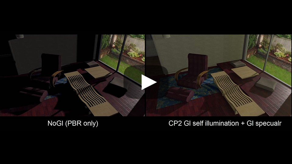 Self Illumination for GI