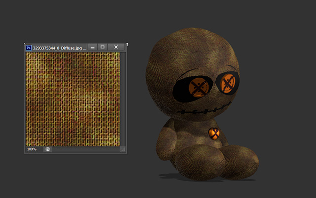 Sharing Identical Textures in Materials by Linkage Feature