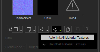 Sharing Identical Textures in Materials by Linkage Feature