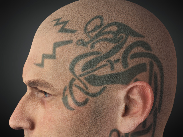 Settings in Appearance Editor - Tattoo