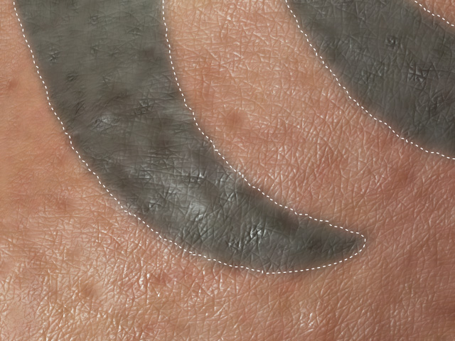 Settings in Appearance Editor - Tattoo
