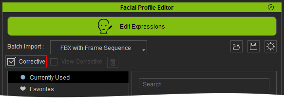Activating Extended Plus Facial Profile