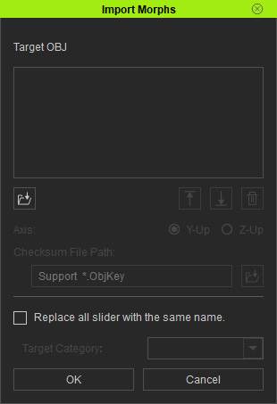 Adjusting Expressions for Standard Characters with Batch-Importing