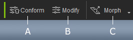 Modify Tools Toolbar