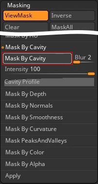 Creating Cavity Maps with ZBrush