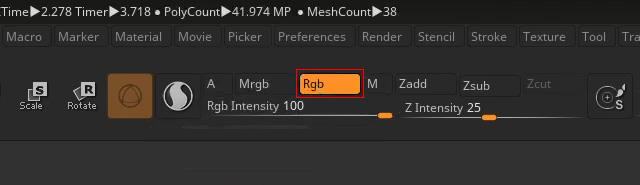 Creating Cavity Maps with ZBrush