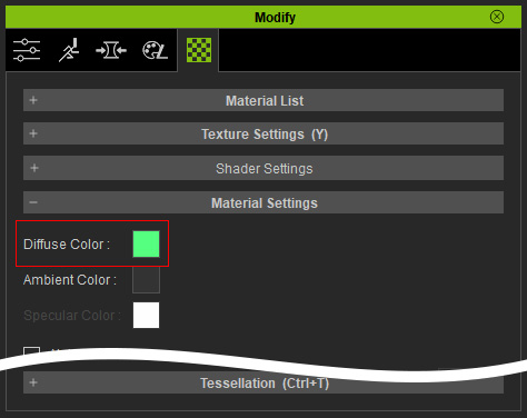 Copying and Pasting Shader Parameters