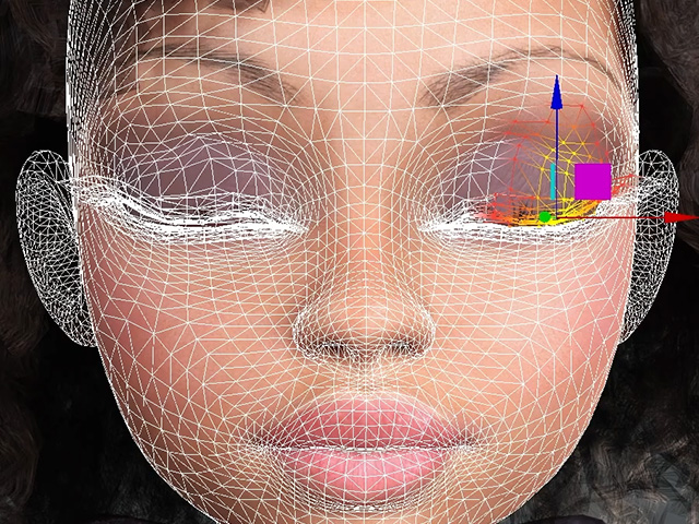 Correcting Eyelash Position for Facial Expression Editing
