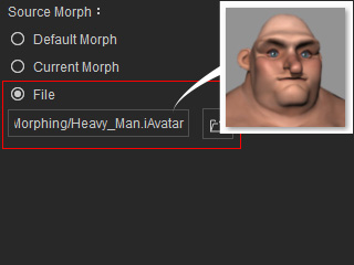 Creating Morphing Slider for External Characters