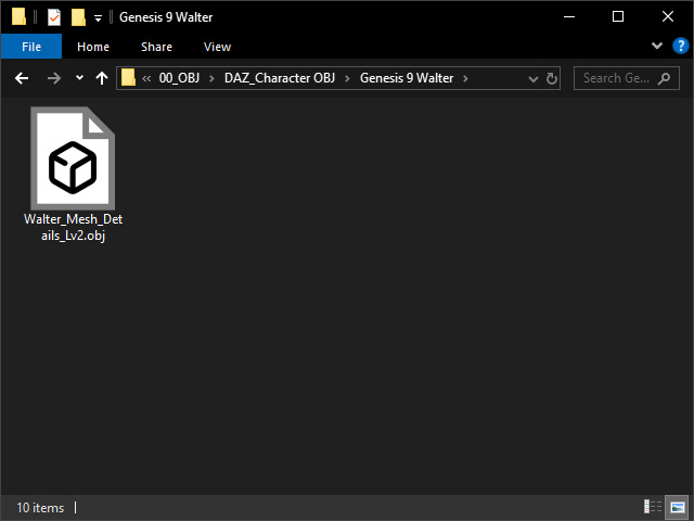 Converting DAZ Studio FBX to CC Characters with Mesh Details