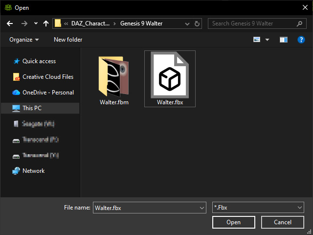 Converting DAZ Studio FBX to CC Characters with Mesh Details
