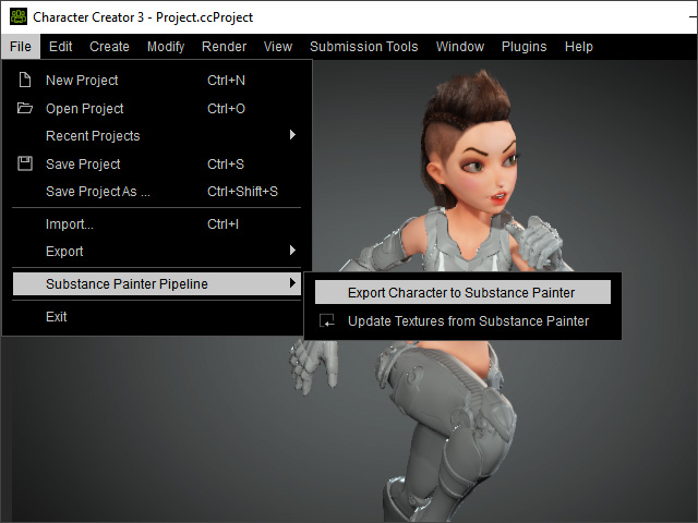 Exporting Substance Source