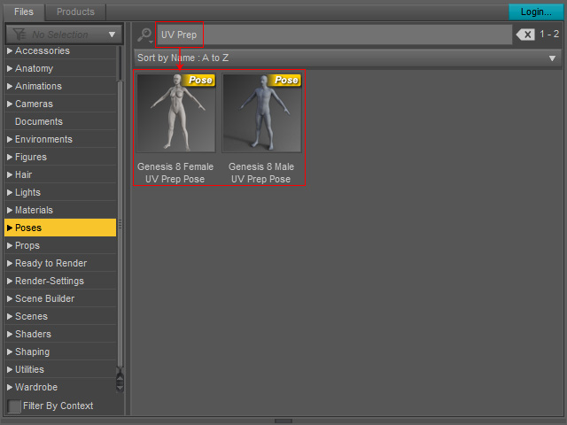 导入 DAZ HD 角色