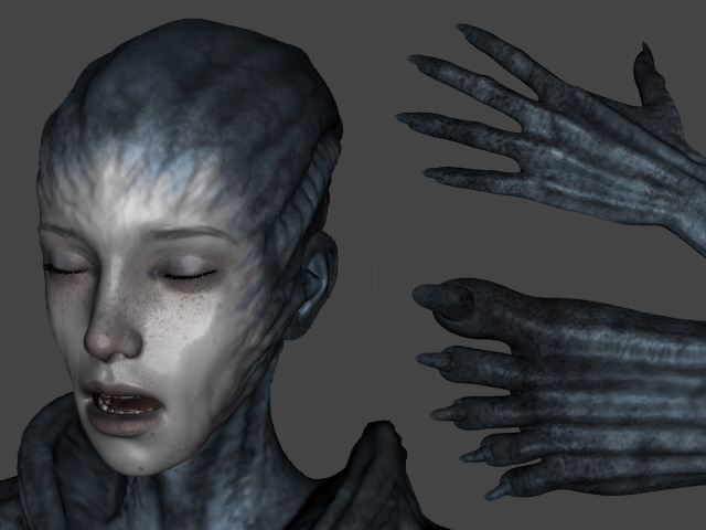 导入 DAZ HD 角色