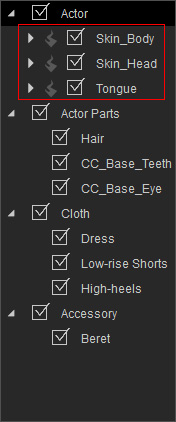 Substance Tab for Outfits